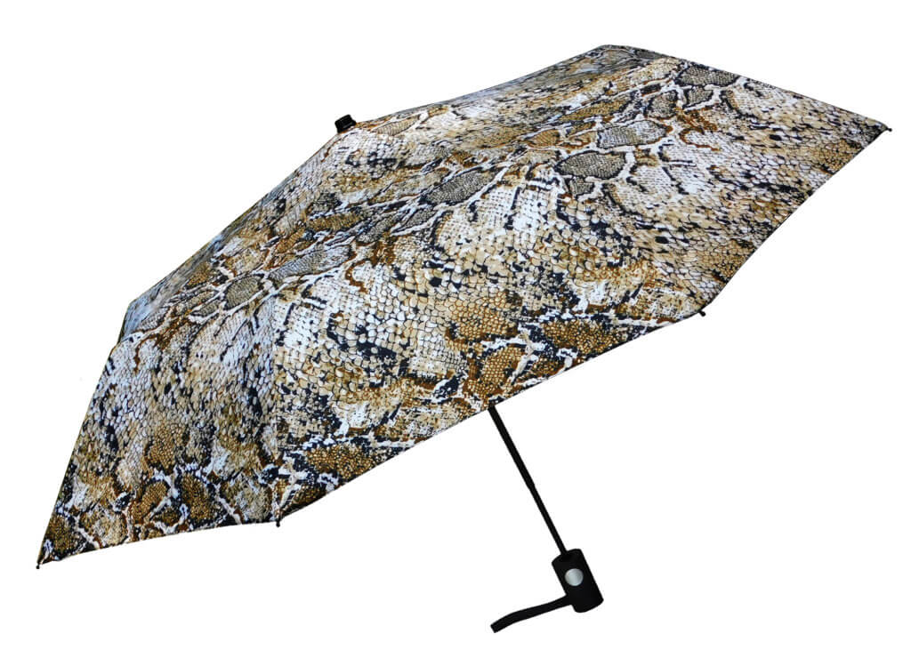 Wild Prints Snake Skin Folding Umbrella - Umbrellashop.com